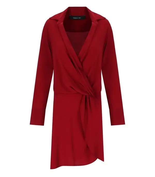 Federica Tosi Crêpe Dress With Asymmetrical Cut