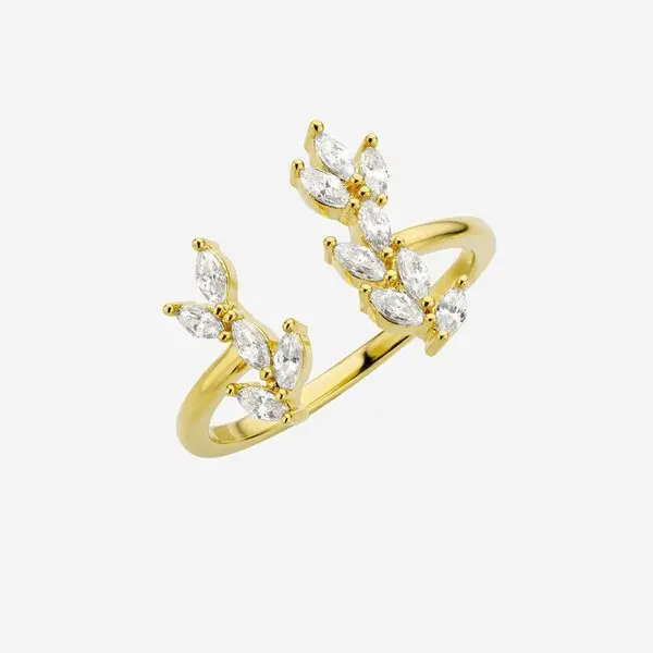 MYA BAY Kyoto Gemstone Ring - Golden