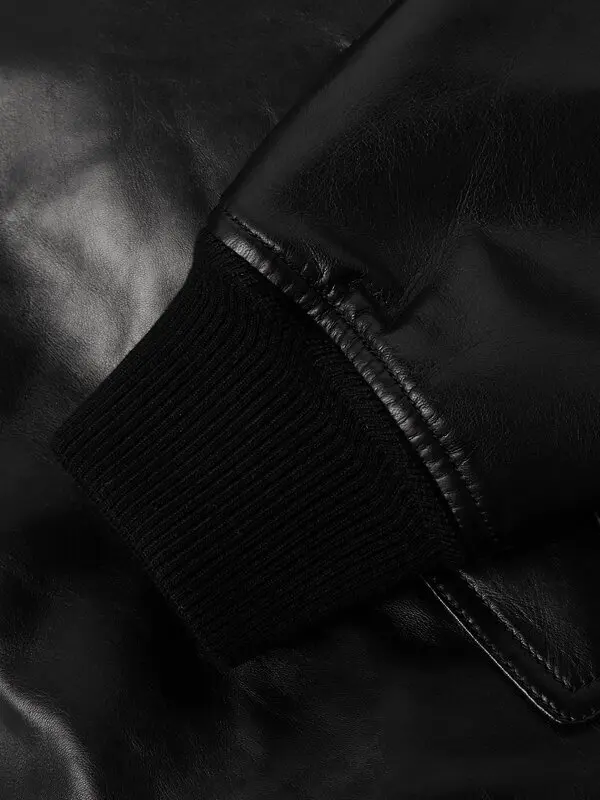 TOM FORD Leather Bomber Jacket