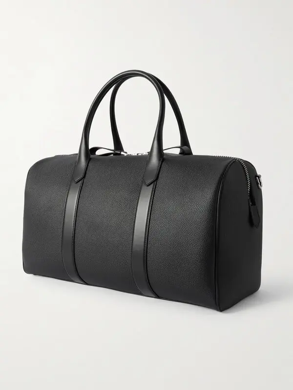 TOM FORD Full-grain Leather Duffle Bag