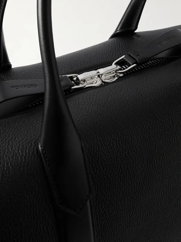 TOM FORD Full-grain Leather Duffle Bag
