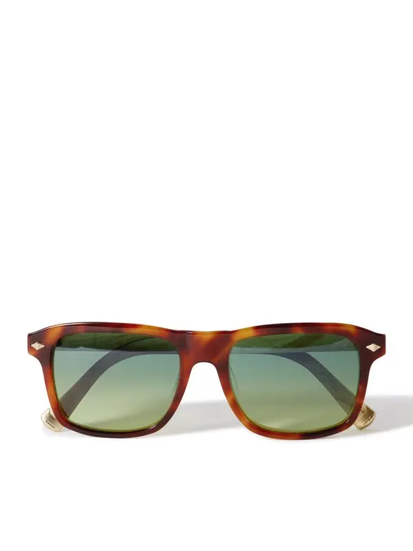 Brunello Cucinelli Square-frame Sunglasses - Tortoiseshell