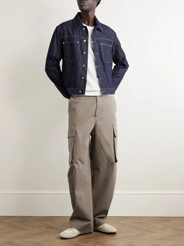 Bottega Veneta Denim Trucker Jacket