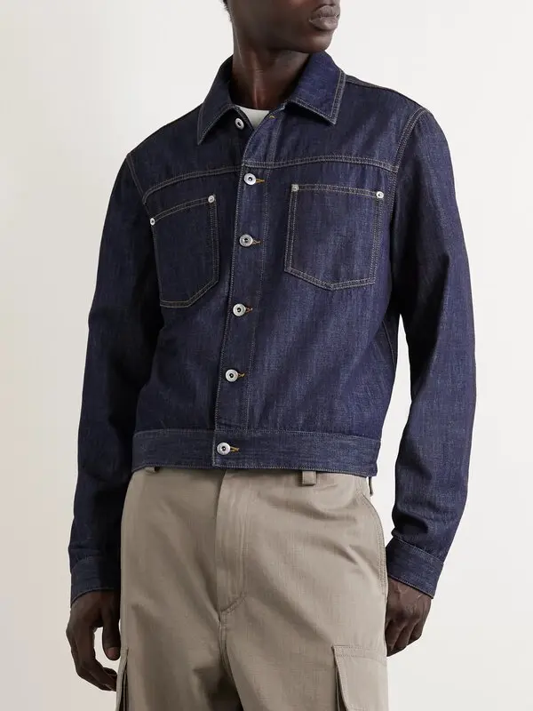 Bottega Veneta Denim Trucker Jacket