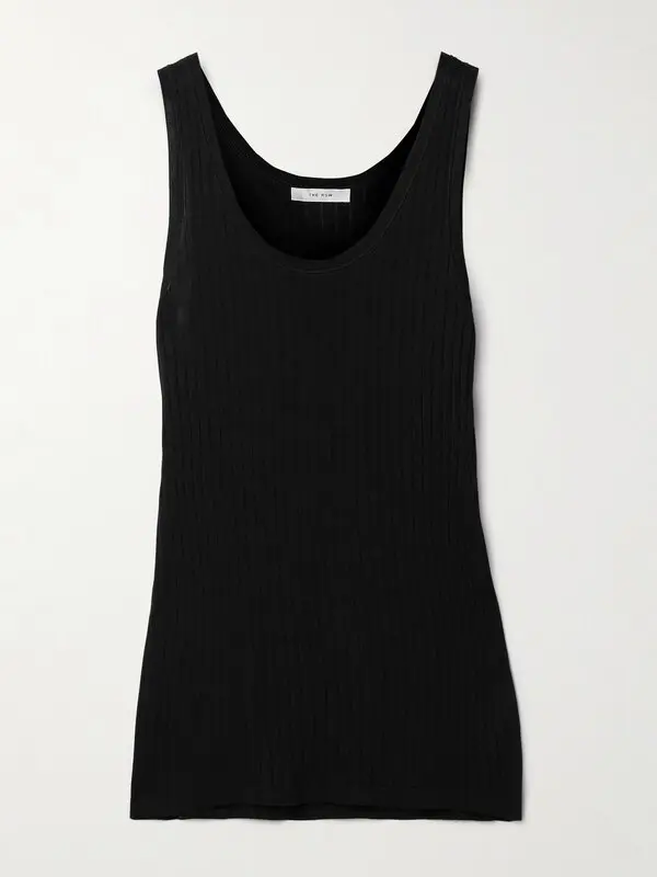 THE ROW Katara Ribbed-knit Tank