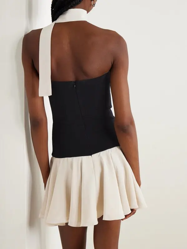 ESSE STUDIOS Illi Strapless Mini Dress With Scarf