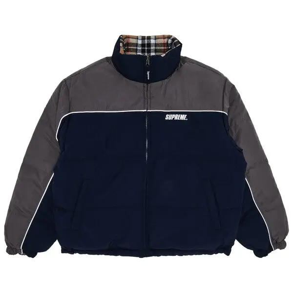 Supreme Puffer Jacket - Blue