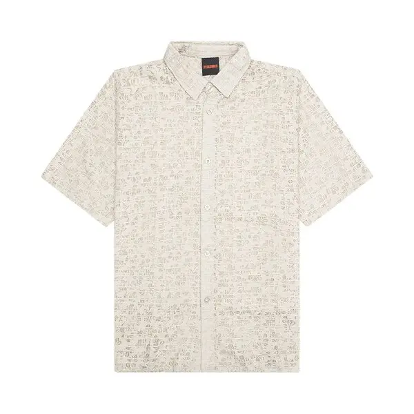 PLEASURES Lacy Button-down Shirt