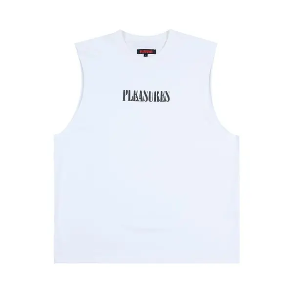 PLEASURES Onyx Sleeveless Top - White