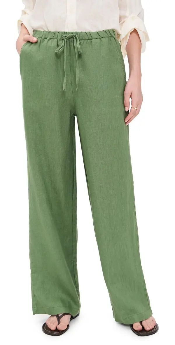 Rails Emmie Linen Pants - Dill