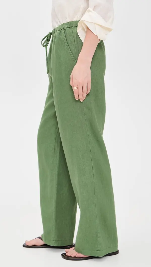 Rails Emmie Linen Pants - Dill