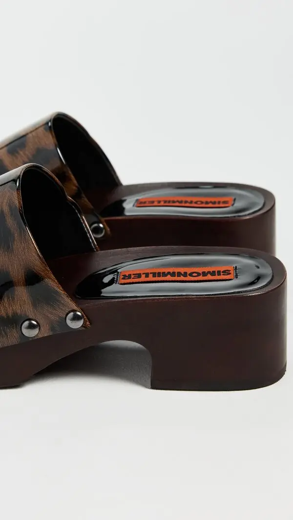 SIMONMILLER Rio Wood Platform Clogs