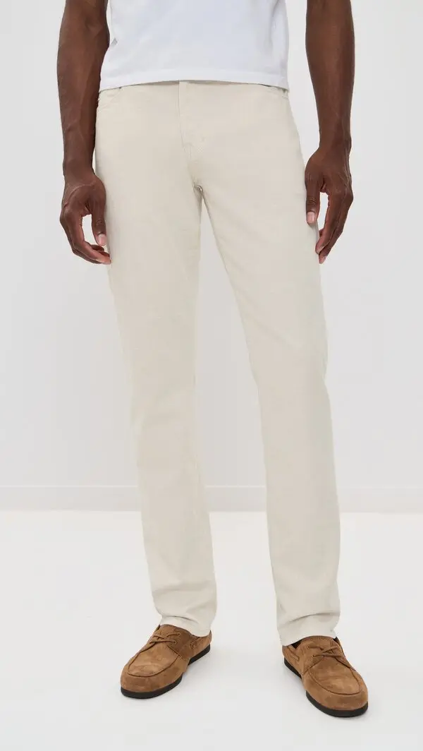 Ag Everett Linen Slim Straight Pants