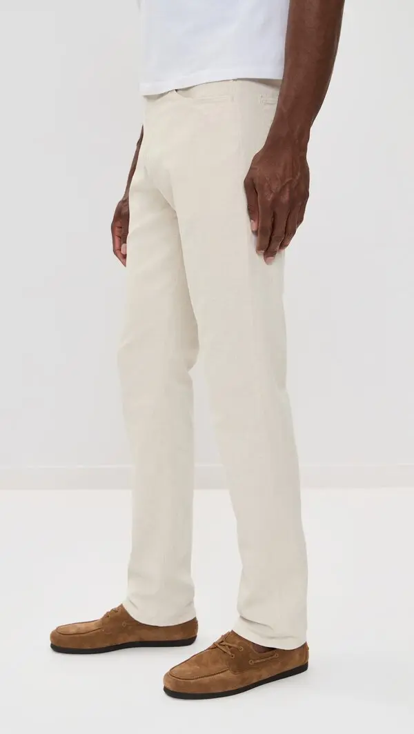 Ag Everett Linen Slim Straight Pants