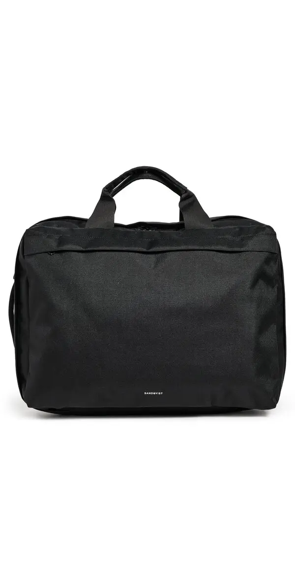 SANDQVIST Three-way Duffle Bag - Black
