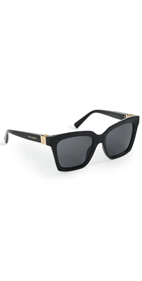 Dolce & Gabbana 0dg4498 Cateye Sunglasses - Black