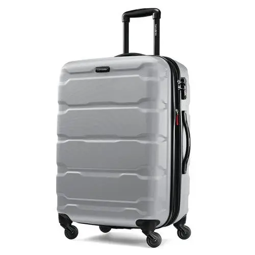 SAMSONITE Omni Pc Hardside Expandable Spinner Luggage - Silver