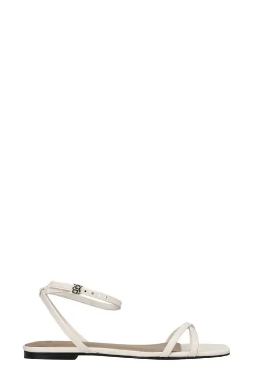BOSS Ankle Strap Sandal - Open White