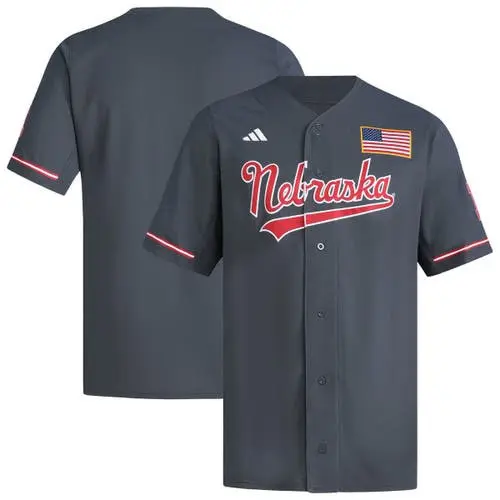 Adidas Nebraska Huskers Replica Baseball Jersey