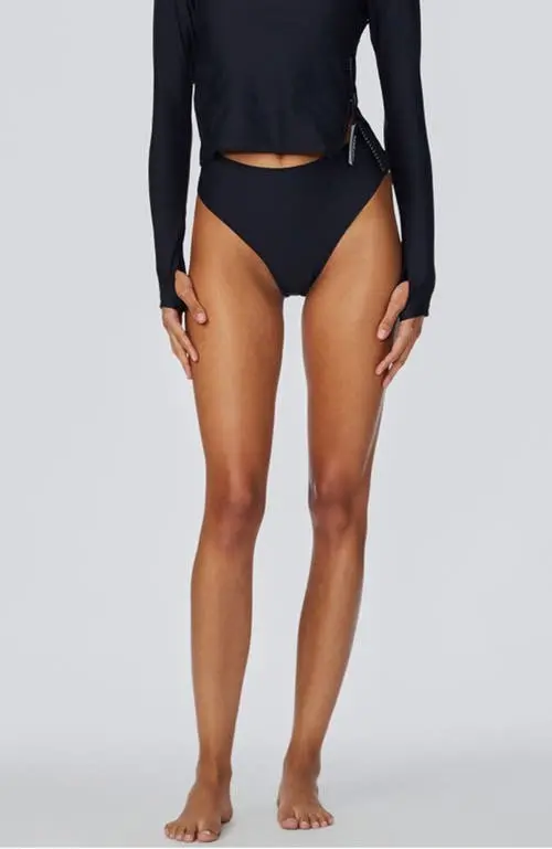WATSKIN Belle Bikini Bottom - Black