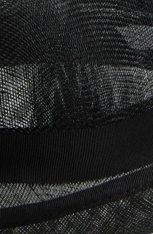 GIGI BURRIS MILLINERY Belle Straw Western Hat - Black