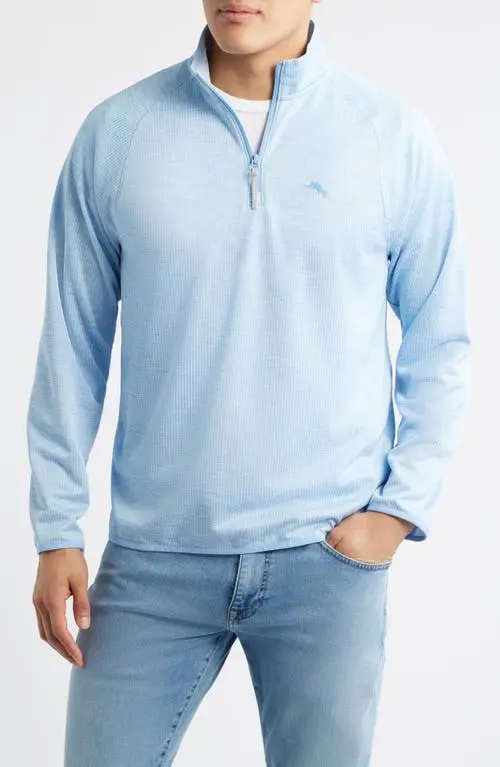 Tommy Bahama Islandzone® Performance Half Zip Pullover - Blue Expanse