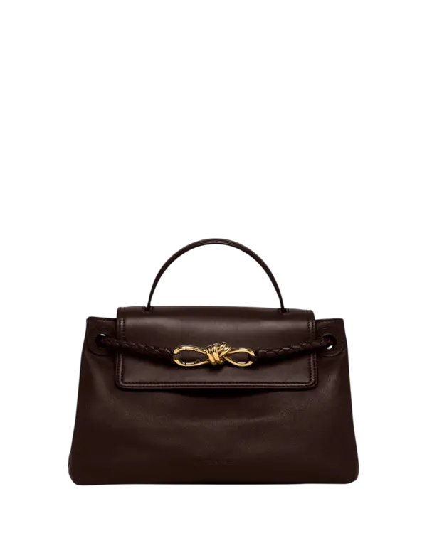 Bottega Veneta Ciao Ciao Small Calfskin Leather Crossbody Bag - Fondant