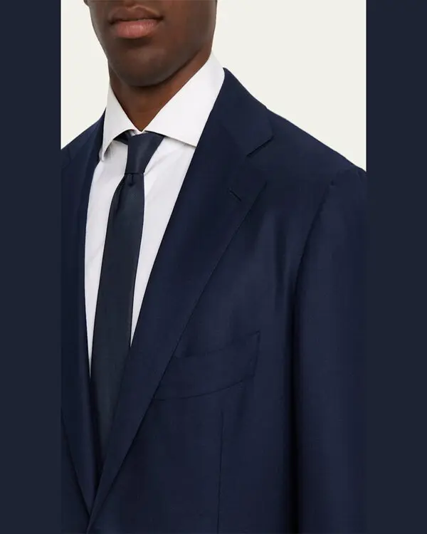 Cesare Attolini Deconstructed Wool Two-button Blazer