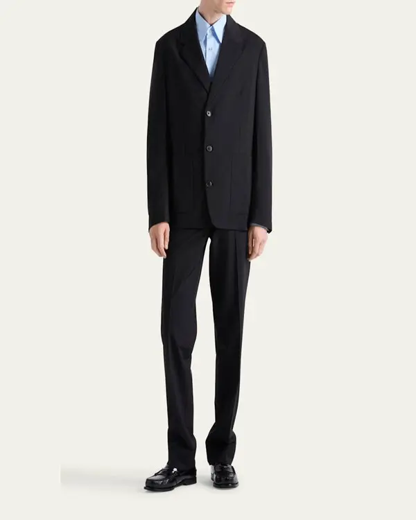 Prada Wool Travel Pants