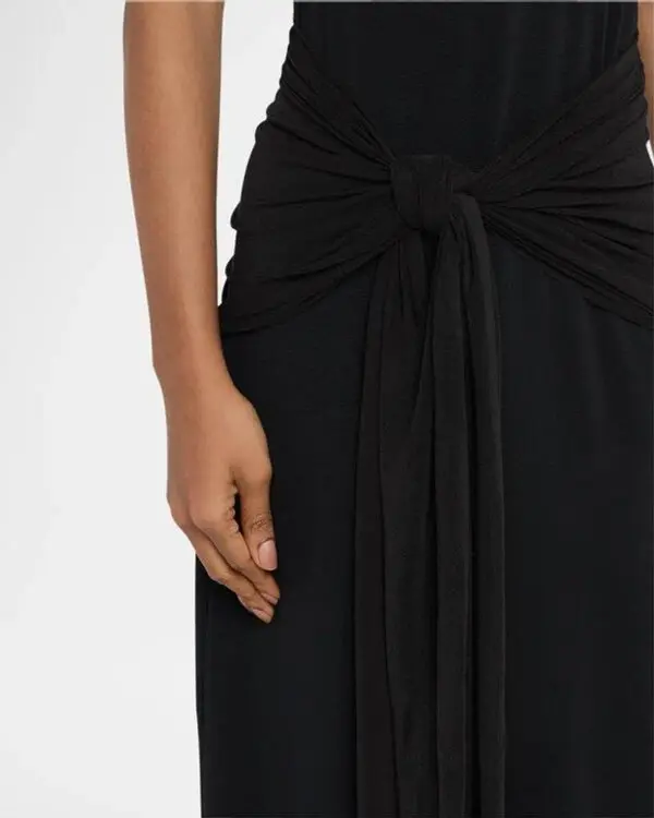 JBQ Rory Tie-front Midi Dress
