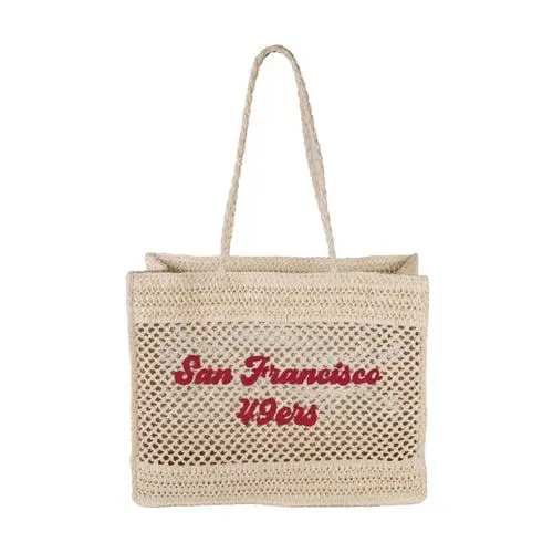 LOGO BRANDS San Francisco 49ers Coastal Tote Bag