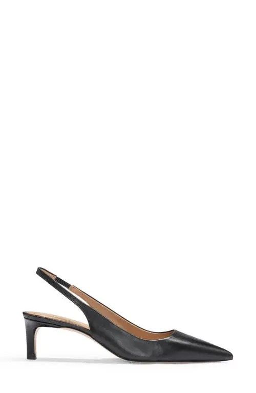 BOSS Janet Slingback Pointed Toe Pumps - Black