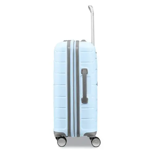 SAMSONITE Freeform Expandable Carry-on Spinner Luggage - Sky Blue