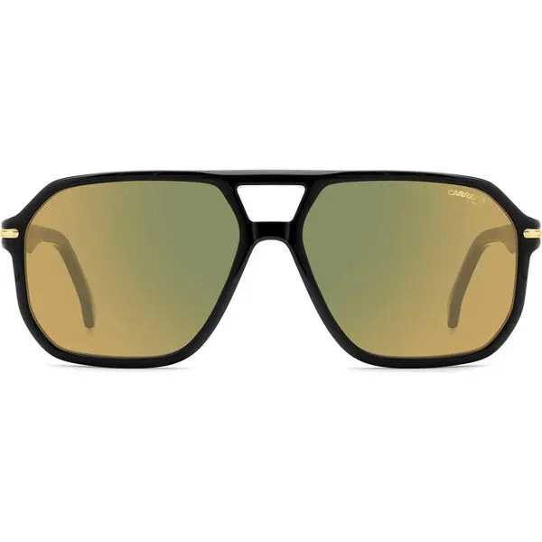 Carrera Eyewear 59mm Square Sunglasses - Black Yellow