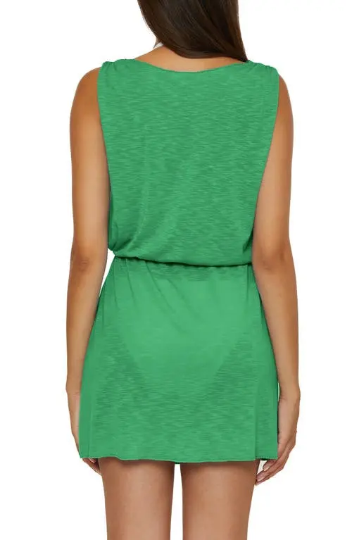BCA BY REBECCA VIRTUE Holly Slub Cover-up Dress - Verde