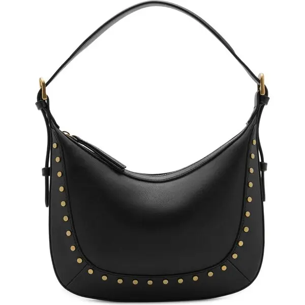 Mango Small Studded Faux Shoulder Bag
