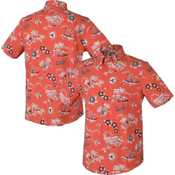 Reyn Spooner Baltimore Orioles Kekai Button-down Shirt