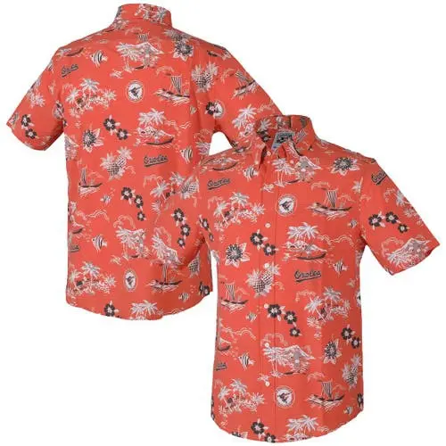 Reyn Spooner Baltimore Orioles Kekai Button-down Shirt