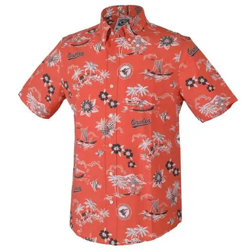 Reyn Spooner Baltimore Orioles Kekai Button-down Shirt