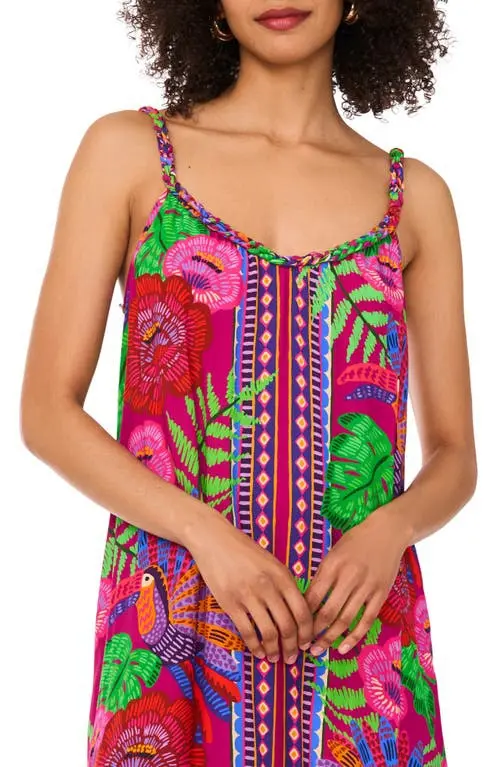 Vince Camuto Braid Trim Maxi Dress