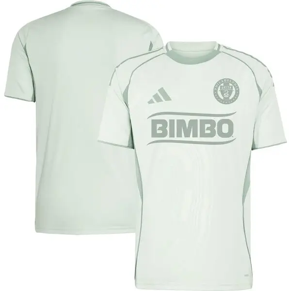Adidas Philadelphia Union 2025 One Planet Pre-match Top - Light Green