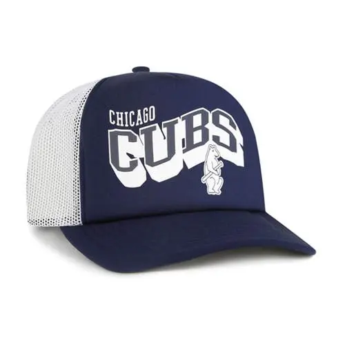 '47 Chicago Cubs Meander Foam Trucker Snapback Hat