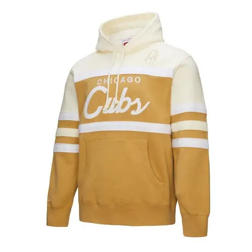 Mitchell & Ness Chicago Cubs Head Coach Pullover Hoodie
