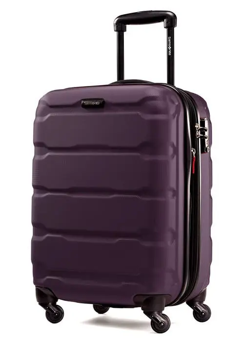 SAMSONITE Omni Pc Hardside Expandable Carry-on Spinner Luggage - Purple
