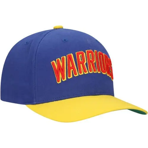 Mitchell & Ness Gold Golden State Warriors Team Up Classic Edition Adjustable Hat