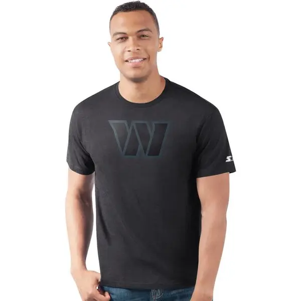 STARTER Washington Commanders Prime Time T-shirt - Black