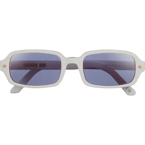 Dior Pacific S3i Rectangular Sunglasses - White/ Other / Blue