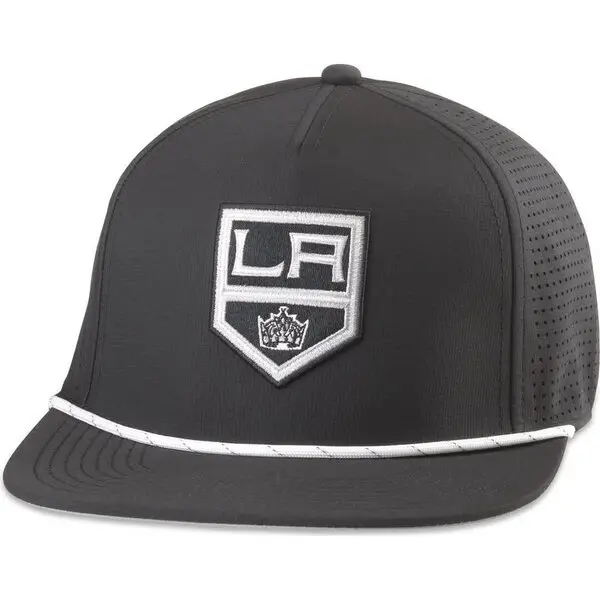 American Needle Los Angeles Kings Buxton Pro Tech Adjustable Hat - Black