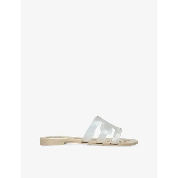 Sam Edelman Bay Jelly Slides - White