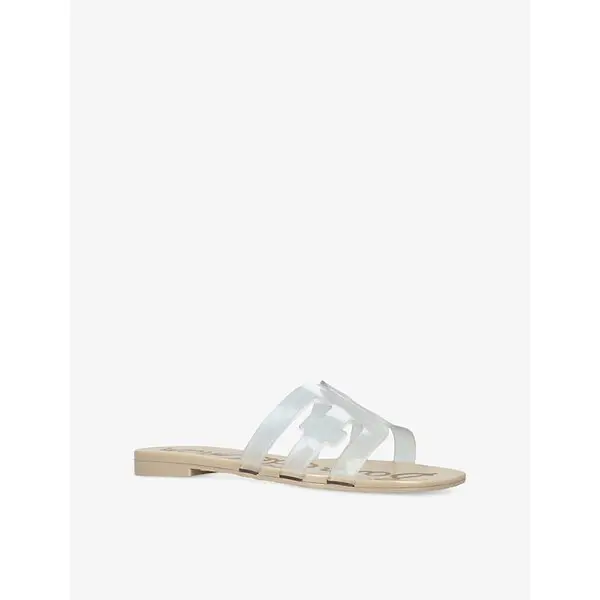 Sam Edelman Bay Jelly Slides - White